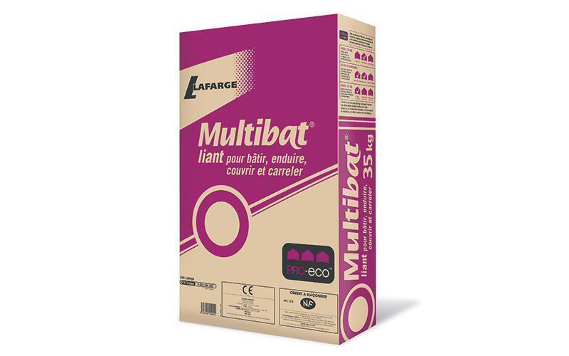 MULTIBAT®, le ciment à maçonner polyvalent et agréable à travailler