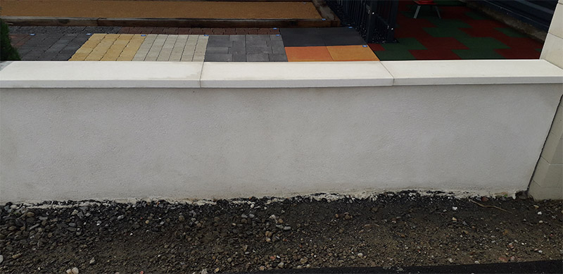 La couvertine de muret PBM en béton