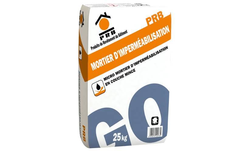 Mortier d'imperméabilisation