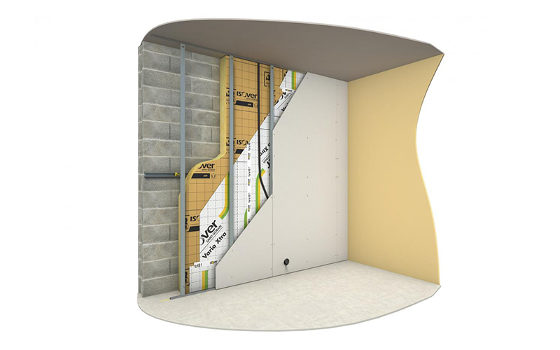 Système Optima Murs, pour l’isolation des murs par l’intérieur