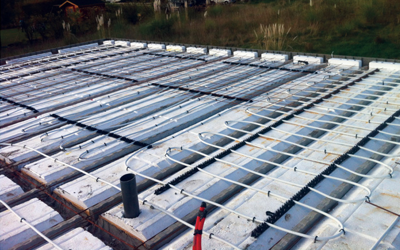 Seac-Clima : Plancher chauffant/rafraîchissant intégré dans la dalle de ...