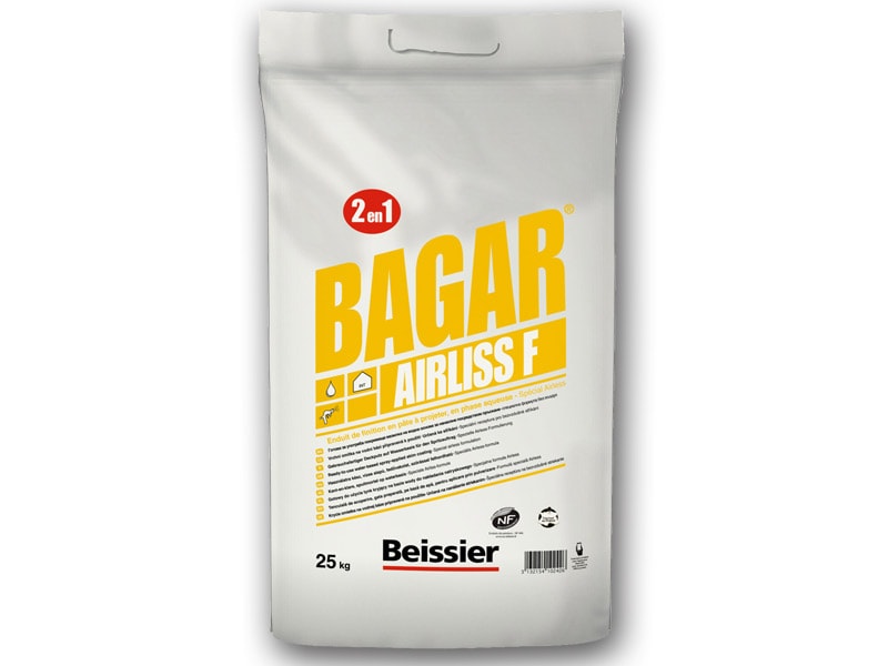 BAGAR AIRLISS F - Enduit de finition 2 en 1 spécial airless