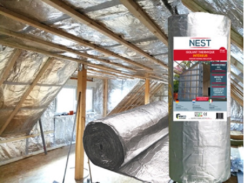 Isolant incombustible par l'intérieur NEST