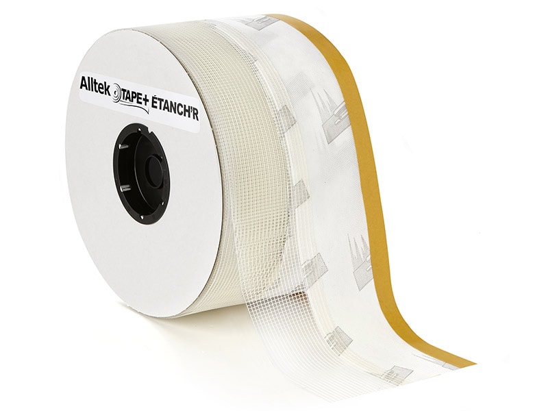 Alltek Tape +Étanch'R, membrane adhésive pour jonctions de menuiseries