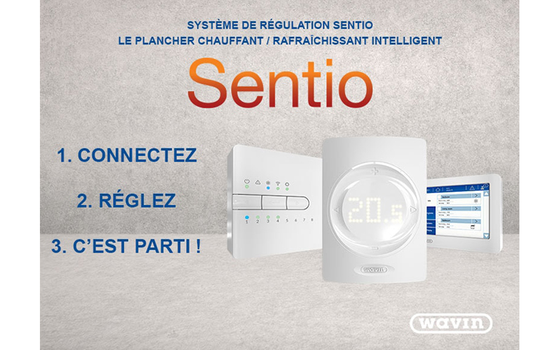 Solution de régulation Wavin Sentio
