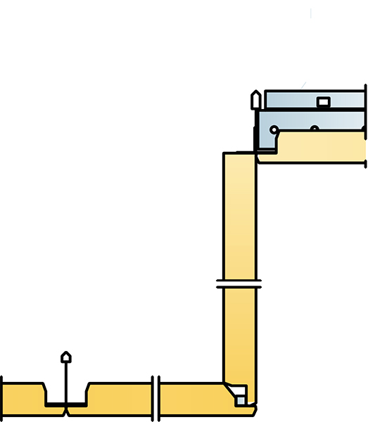 Ecophon Focus™ Ds Level Change : le plafond acoustique visuel