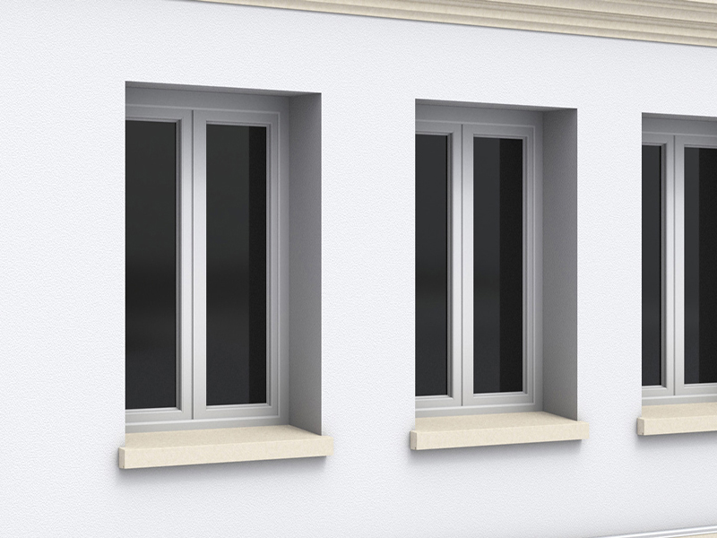 StoDeco Frame F Type AF : appui complet de fenêtre