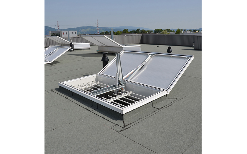 Ecofeu Premium Alu 160 PN : exutoire de fumées