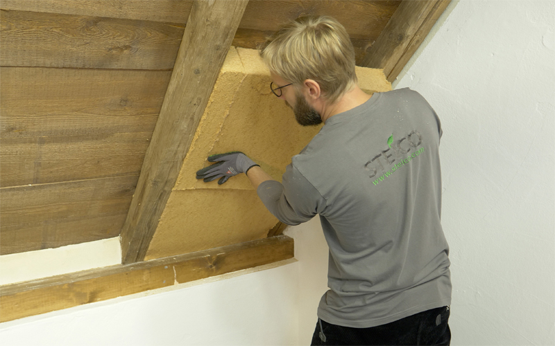 STEICOflex : isolant semi-rigide en fibre de bois