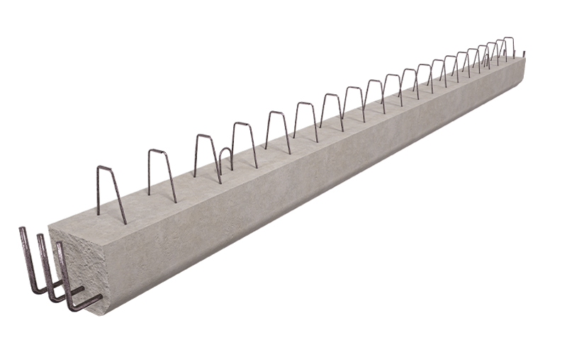 Systèmes de plancher : poutrelles en béton précontraint et entrevous en PSE