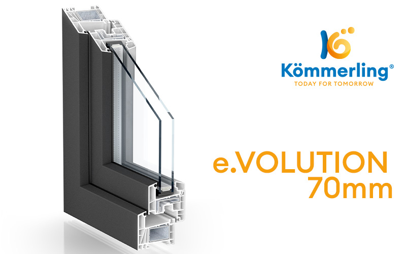 Gamme e.VOLUTION profilés 70 mm