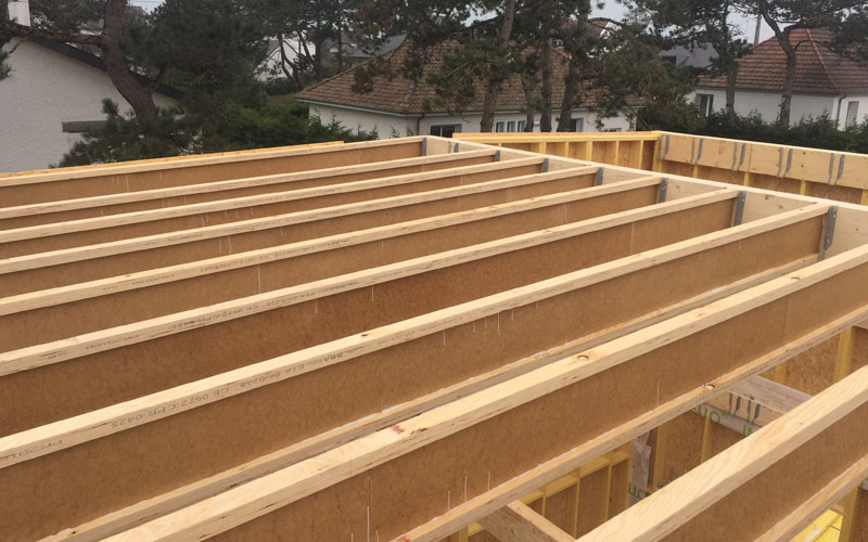 STEICOjoist : poutre en I pour toitures et planchers