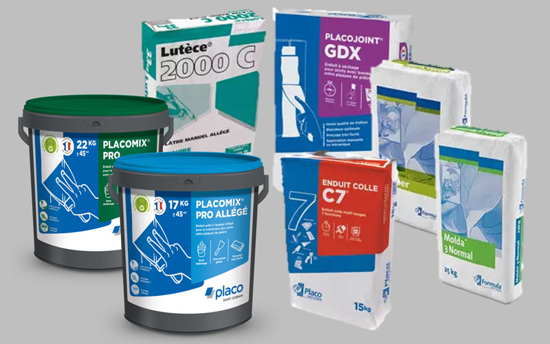 Enduits et plâtres Placo®