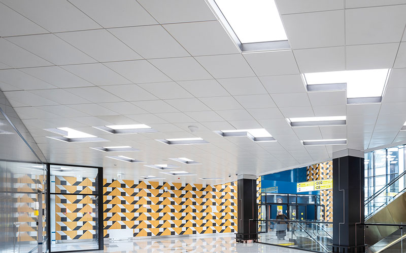 Armstrong METAL MicroLook, Axal Vector : systèmes à ossature apparente ...