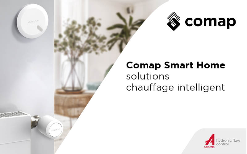 Comap Smart Home : thermostat et tête thermostatique connectés