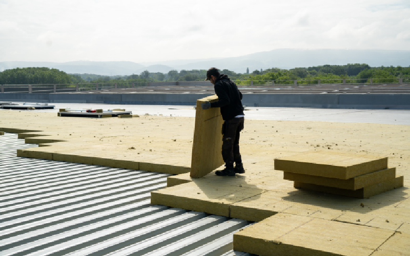 Panotoit Tefki 2 : panneau isolant en laine de roche