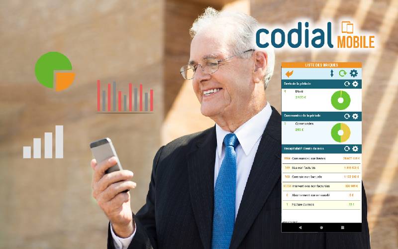 Appli. mobile Live Pilot : pilotez votre activité commerciale et vos statistiques à distance