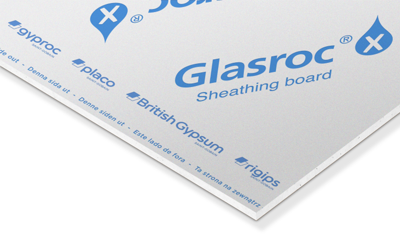 Plaque de plâtre 3-en-1 Glasroc® X 13