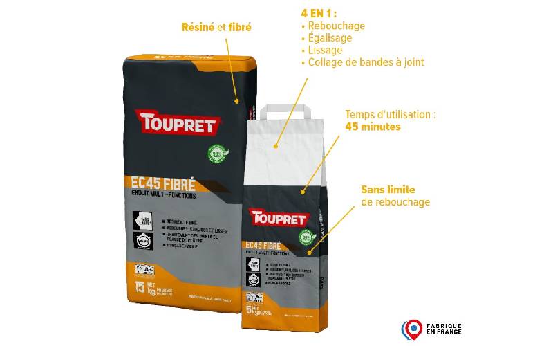 EC45 Fibré : nouvel enduit polyvalent