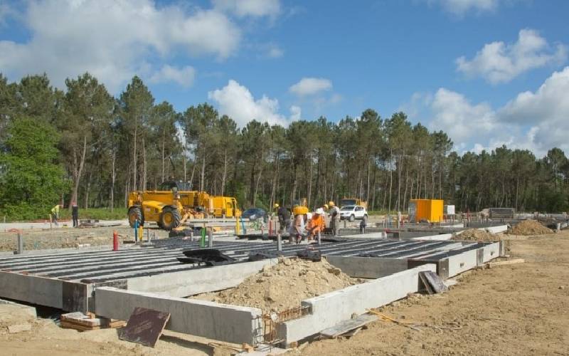Longrines préfabriquées en béton précontraint